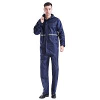 China Male Universal Raincoat and Reflective Pants Set Suitable for Outdoor Activities for sale