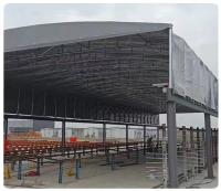 China Aluminum Frame Retractable Canopies for Outdoor and General Electric Car Parking for sale
