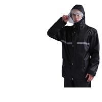 China Customized Oxford Sanitation Raincoat and Rain Pants Set with Double Thick Reflective Body for sale