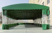 China Telescopic Canopy for Large Mobile Push Rapong Site Activities Custom Made Printing for sale