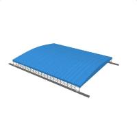 China Telescopic Canopy for Large Mobile Push Rapong Site Activities Custom Made Printing for sale
