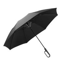 China Automatic Open Sunblock Umbrella 190T Pongee Fabric Large Size Reinforced Ring Buckle for sale
