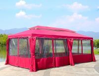 China Pongee Panel Roman Outdoor Awning Catering Stall Yurt Advertising Large Stalls Courtyard Umbrella Tent for sale