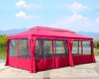 China Pongee Panel Roman Outdoor Awning Catering Stall Yurt Advertising Large Stalls Courtyard Umbrella Tent for sale