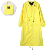 China Adult Female RAINWEAR Hiking Raincoat Japanese and Korean Style with Increased Length for sale