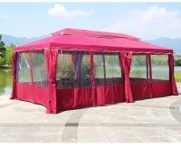 China Pongee Panel Roman Outdoor Awning Catering Stall Yurt Advertising Large Stalls Courtyard Umbrella Tent for sale