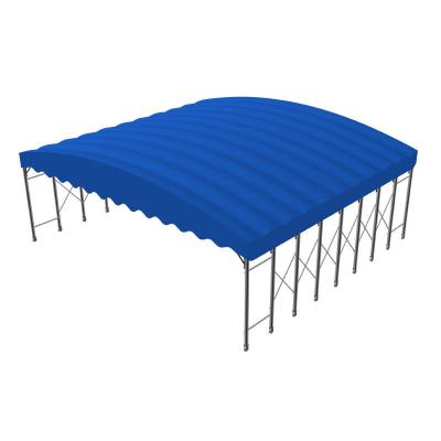 China Outdoor Folding Canopy Arm Tent with Automatic Retractable Awning and Large Storage for sale