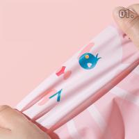 China Girls Kindergarten Large Brim Raincoat with Cute Cartoon Rabbit Design EVA Material for sale