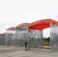 China Outdoor Folding Canopy Arm Tent with Automatic Retractable Awning and Large Storage for sale