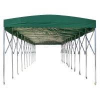China Outdoor Folding Canopy Arm Tent with Automatic Retractable Awning and Large Storage for sale