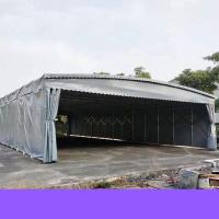 China Custom Made Outdoor Folding Large Storage Canopy and Steel Structure Garage Mobile Tent for sale