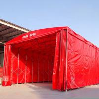China Custom Made Outdoor Folding Large Storage Canopy and Steel Structure Garage Mobile Tent for sale