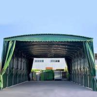 China Custom Made Outdoor Folding Large Storage Canopy and Steel Structure Garage Mobile Tent for sale