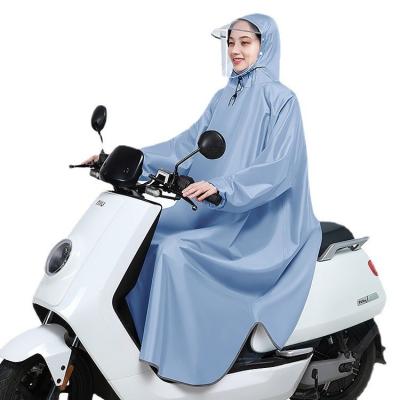China Adults Oxford Long Raincoat Single Fashion Suitable for Electric Bikes and Motorcycles for sale