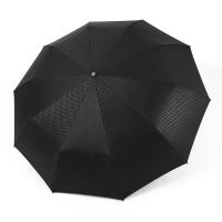 China X315 Wooden Design Men's Automatic Windproof Three-folding Umbrella Customized Color for sale