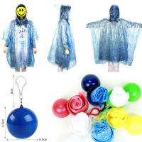 China RAINWEAR Raincoat Ball for People Products Travel Rain Cover Cute Rain Coat for sale