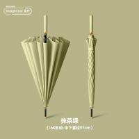 China Large Anti-wind Umbrella 24k Automatic Long Handle in Minimalism Style for Rainstorm for sale