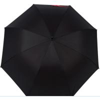 China Minimanist Design Style Auto Open 30 Inch Windproof Pongee Golf Umbrella with Print Logo for sale