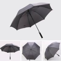 China Minimanist Design Style Auto Open 30 Inch Windproof Pongee Golf Umbrella with Print Logo for sale