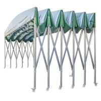 China Telescopic Corridor with Custom Made Large Electric Push-Pull Shed and Folding Awning for sale
