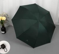 China Minimalist Design Style Automatic Three Fold Ten Bone Folding Sun Windproof Umbrell for sale