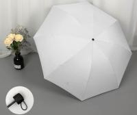 China Minimalist Design Style Automatic Three Fold Ten Bone Folding Sun Windproof Umbrell for sale