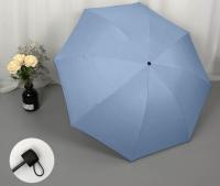 China Minimalist Design Style Automatic Three Fold Ten Bone Folding Sun Windproof Umbrell for sale
