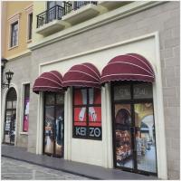 China French Style Half Round Awing Gazebos Economical Canopies for Outdoor Events for sale