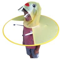 China Kids Creative Raincoat UFO Lovely Raincoat Made of 100% EVA Fabric Conventional Size for sale