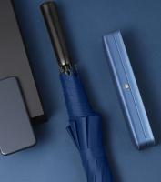 China Business Gift Straight Umbrella with Custom Prints and Lightweight Carbon Fiber Material for sale