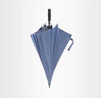 China Lightweight and Portable Auto Open Silver Coated Golf Umbrella with Fiberglass Ribs for sale