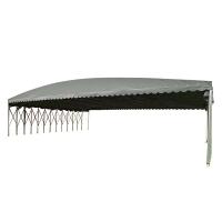 China Outdoor General Car Parking Retractable Canopies Garage with Push and Pull Event Storage for sale