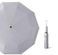 China Men and Women's Compact Triple Folding Fiberglass Frame Sun UV Umbrella for Traveling for sale