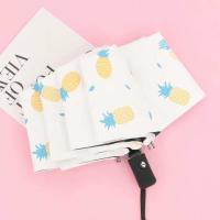 China Metal Shaft Sunny Rain Creative Sun Umbrella with Printed Logo and Manual Control for sale