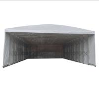 China Convenient Push-pull Retractable Stadium Canopy for Outdoor Activities and Events for sale