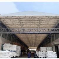 China Convenient Push-pull Retractable Stadium Canopy for Outdoor Activities and Events for sale