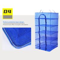 China Double Knot Folding Fishing Net for Household Vegetable Fish and Shrimp Sundrying for sale