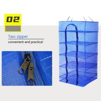 China Double Knot Folding Fishing Net for Household Vegetable Fish and Shrimp Sundrying for sale