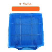 China Double Knot Folding Fishing Net for Household Vegetable Fish and Shrimp Sundrying for sale