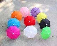 China Outdoor Cycling Cell Phone Umbrella Manual Open Small Size Rain and Wind Protection for sale