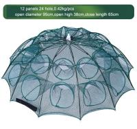 China Portable Fishing Nets Hand Casting Bait Traps with 3mm Mesh Size and Fold Size 65cm for sale