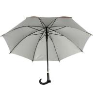China 108cm Open Diameter Straight Umbrella cum Walking Stick with Reflective Pattern ' Choice for sale