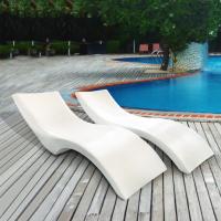 China Customized Sizes Beach Chair Rattan Lounge The Perfect Spot for Summer Relaxation for sale