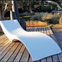 China Customized Sizes Beach Chair Rattan Lounge The Perfect Spot for Summer Relaxation for sale