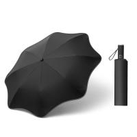 China Compact and Dual Purpose Umbrella Fully Automatic Rubber Coated Handle Sun Protection for sale