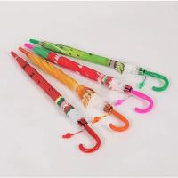 China Curved Handle Straight Fruit Printing Kid Umbrella Creative Design for Children's Gift for sale