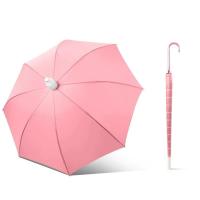China Travel Companion Straight Umbrella with Anti Drip Plastic Sleeve Cover J Stick Handle for sale