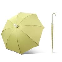 China Travel Companion Straight Umbrella with Anti Drip Plastic Sleeve Cover J Stick Handle for sale