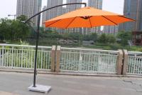 China Outdoor Sunshade Garden Furniture Roman Double Roof Garden Parasol with 36kg Weight for sale
