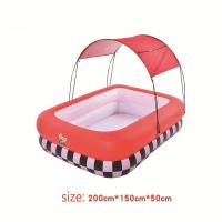 China Not Coated Sail Finishing Children Inflatable Circus Tent Pool for Full-Sized Family for sale